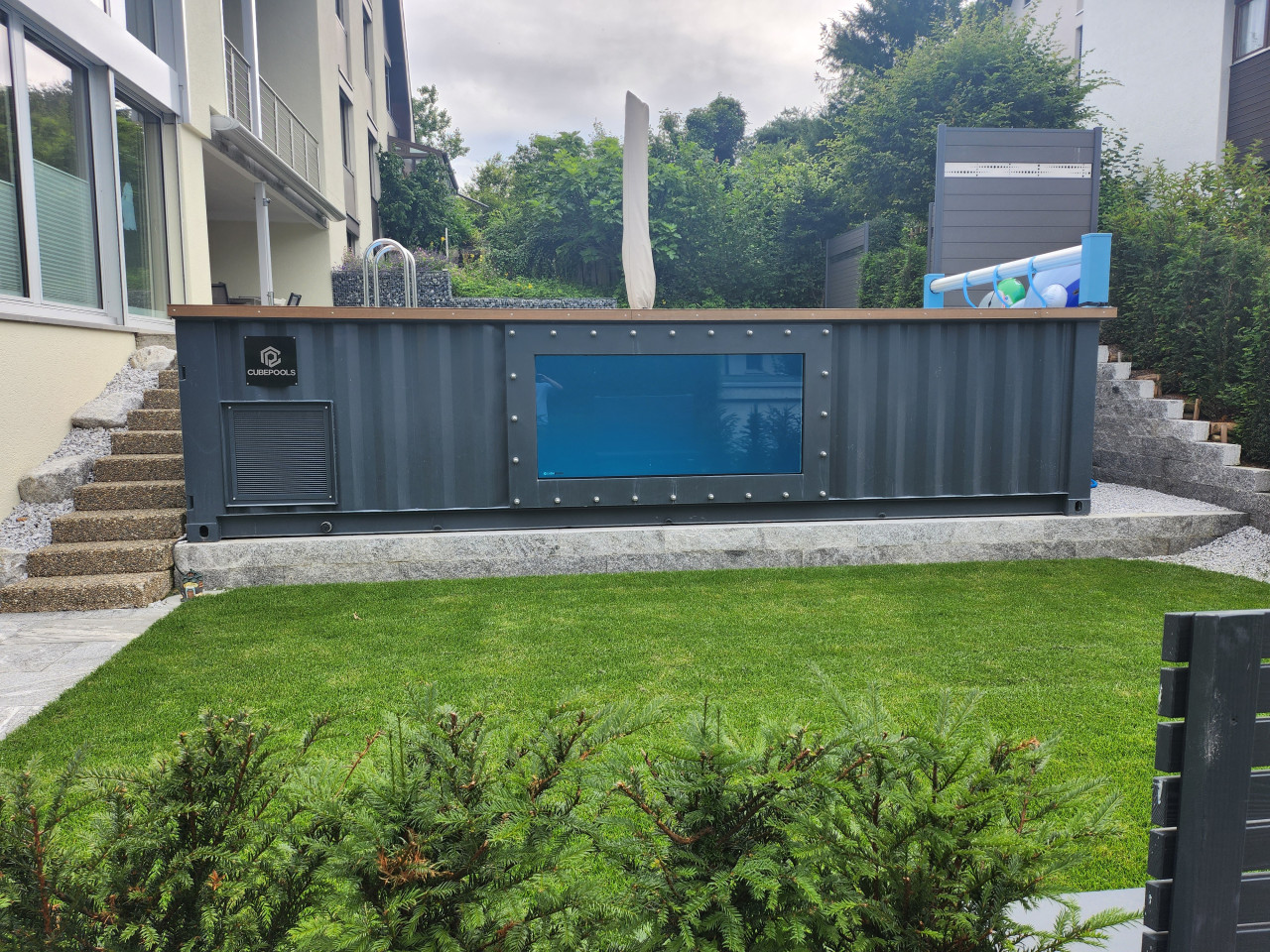 Cube Pools – Moderne Gartenpools | Garten Borner